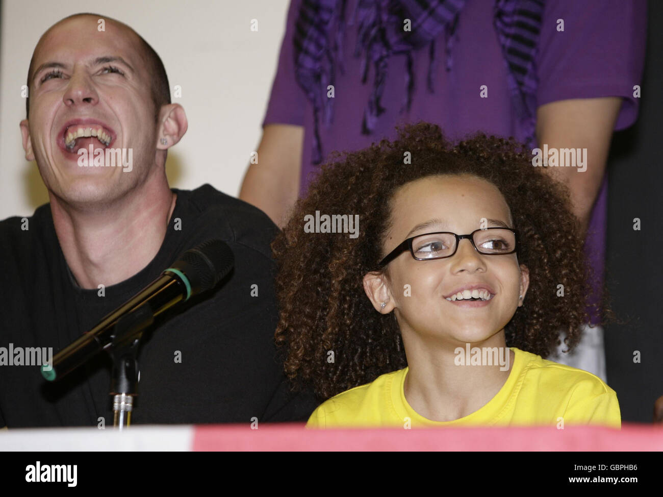Terry Smith (left) and Perri Kelly who are members of 'Diversity', the ...