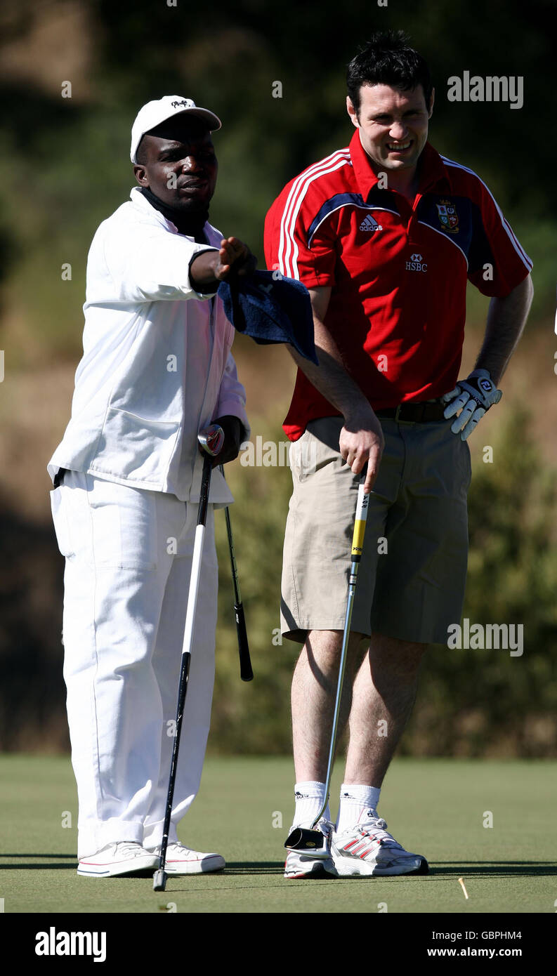 Rugby Union - British and Irish Lions play Golf - Blair Atholl Course ...