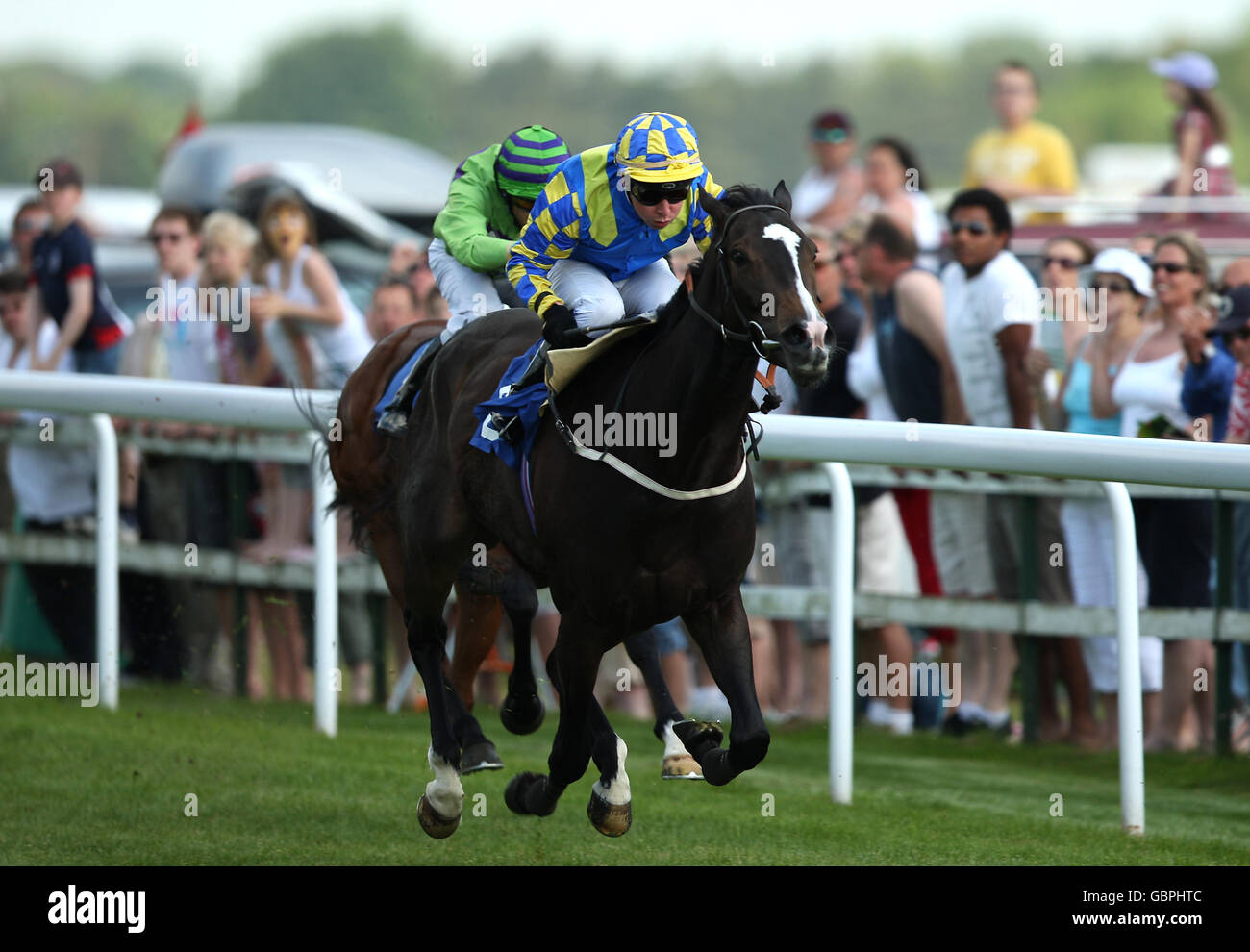 Horse Racing - Summer Fete Family Day - Bath Racecourse Stock Photo - Alamy