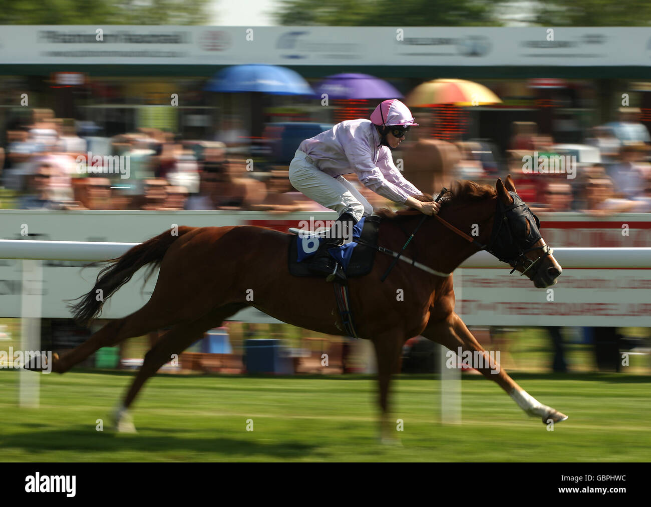 Horse Racing - Summer Fete Family Day - Bath Racecourse Stock Photo - Alamy