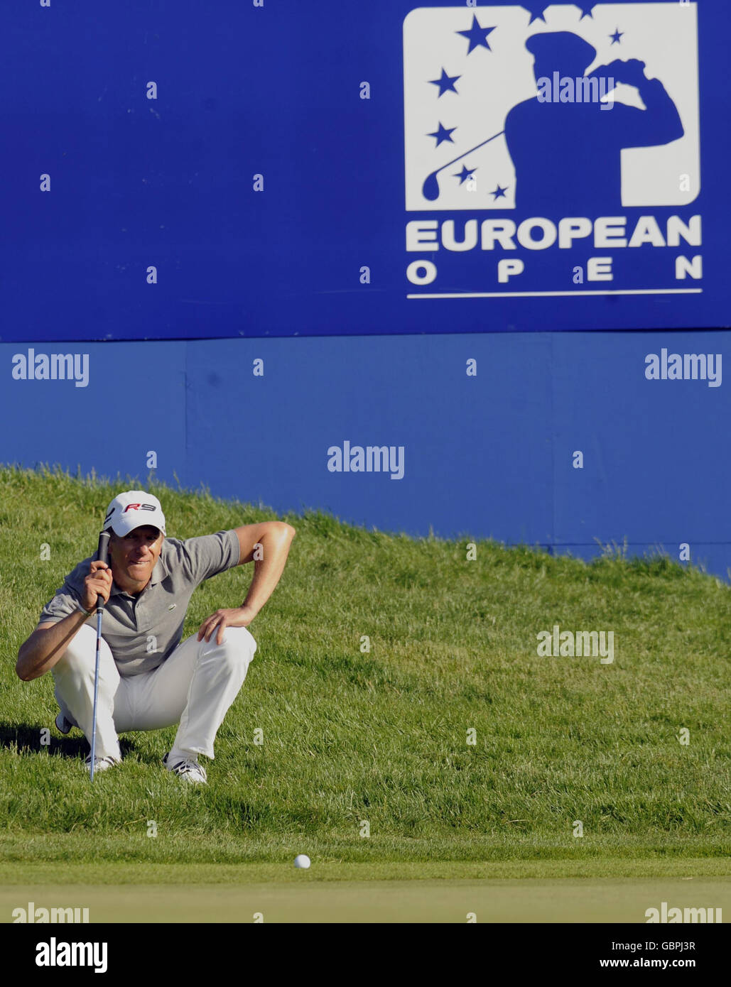 Golf - The European Open - Round Four - The London Golf Club Stock ...