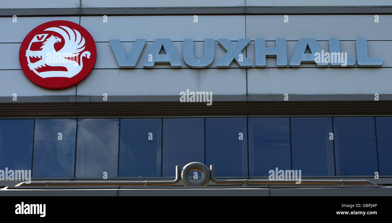 Vauxhall sign logo hi-res stock photography and images - Alamy