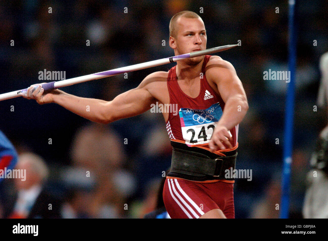 Athletics - Athens Olympic Games 2004 - Men's Javelin - Final Stock ...