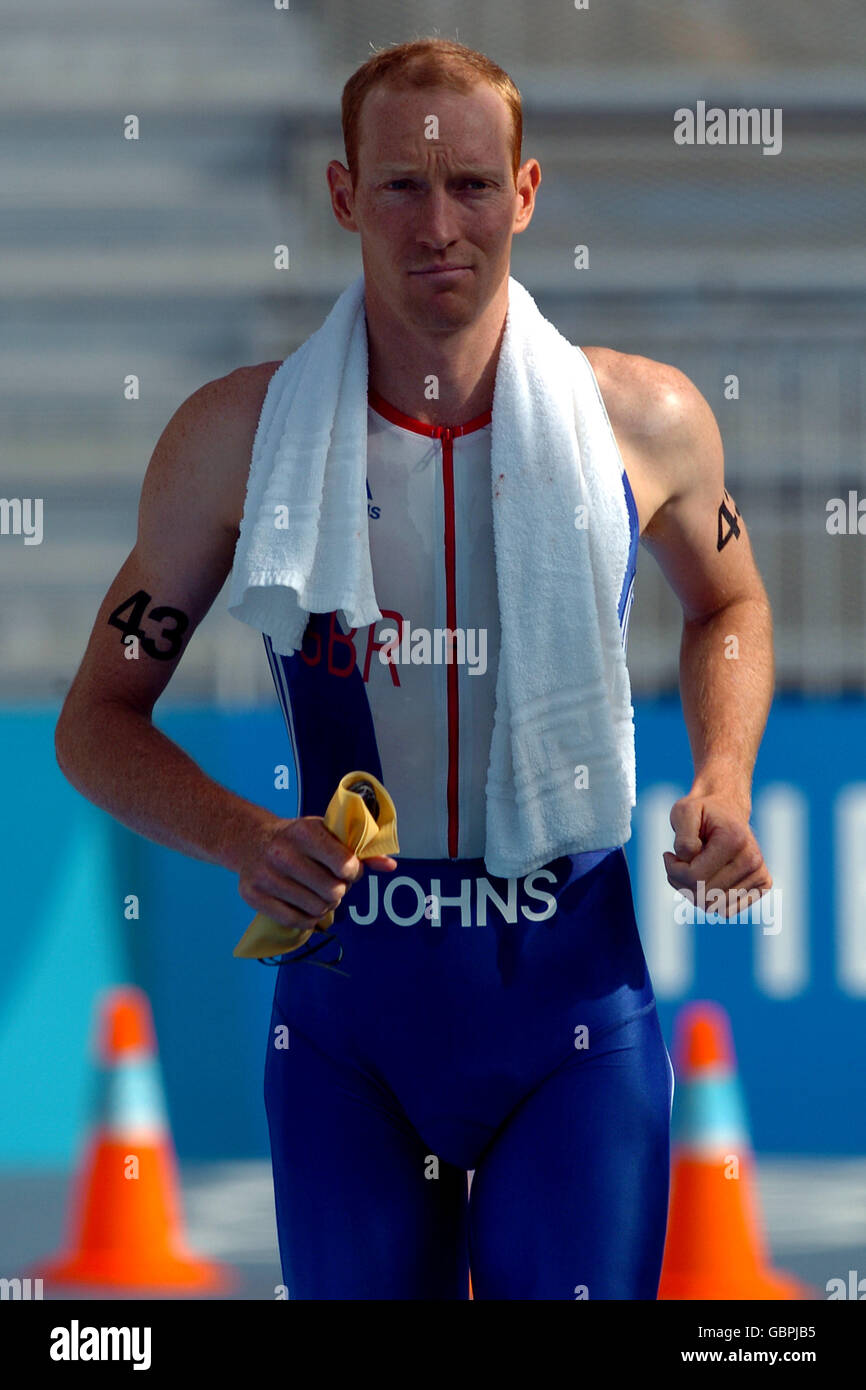 Triathlon - Athens Olympic Games 2004 - Men's Triathlon - Swimming ...