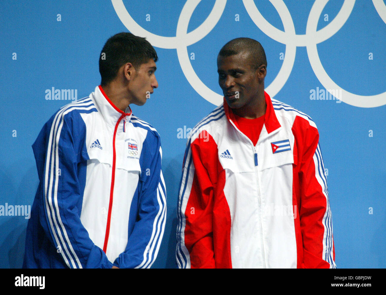 Boxing olympic games 2004 mens hi-res stock photography and images - Alamy