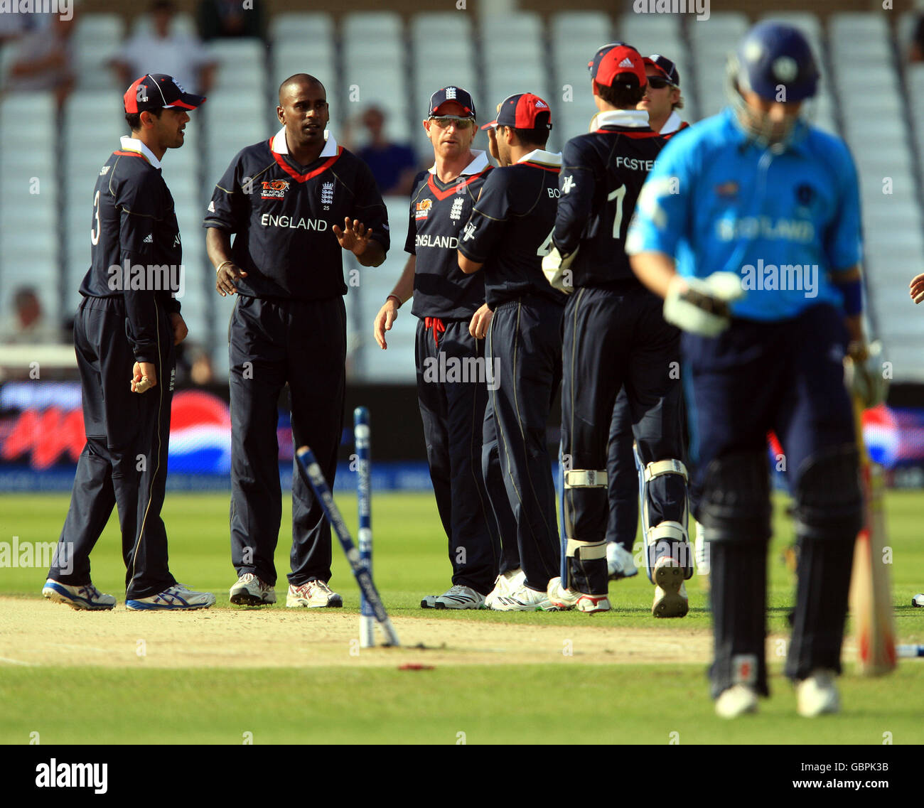 Englands dimitri mascarenhaus clean bowls scotlands fraser watts hi-res ...