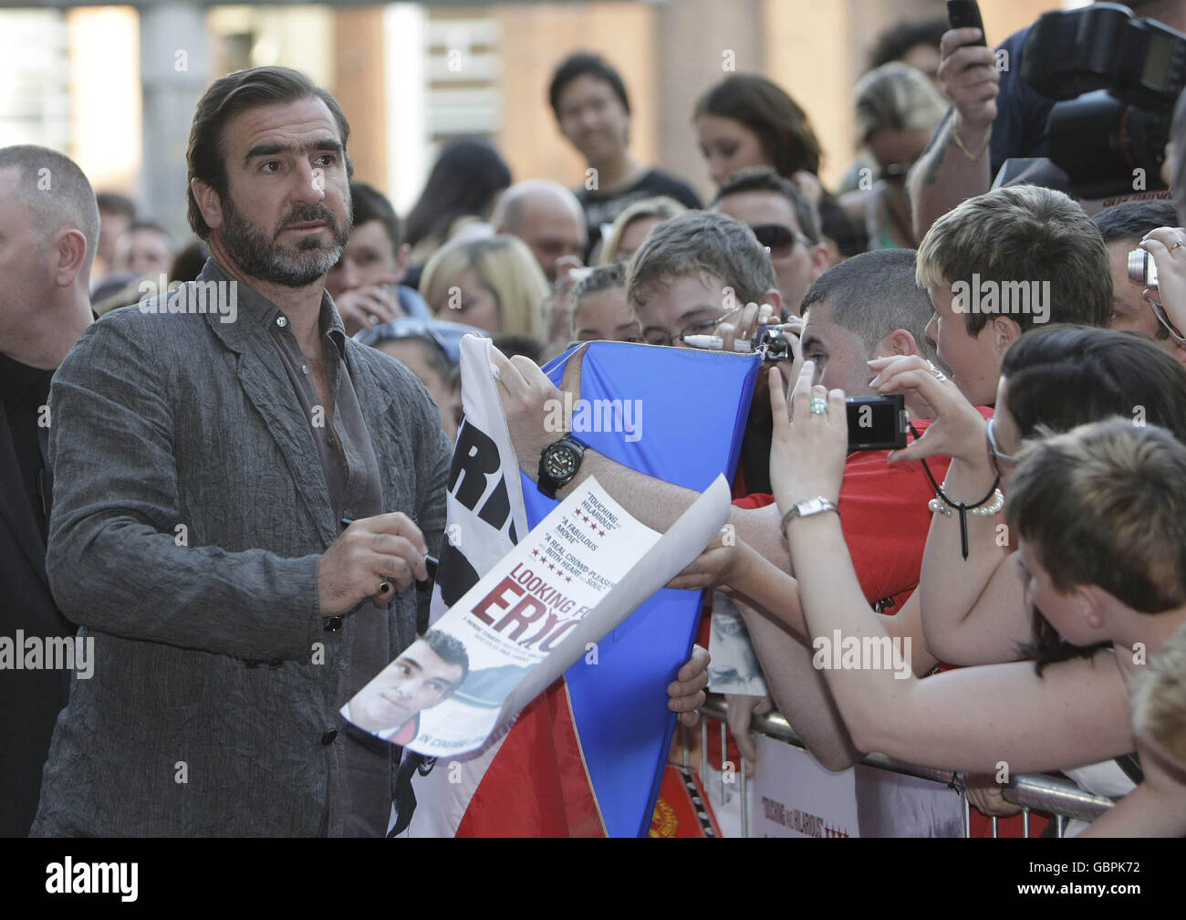 Looking For Eric Irish premiere Stock Photo - Alamy