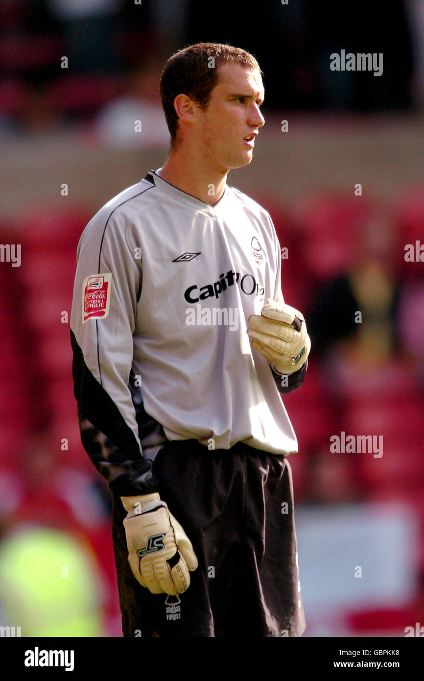 Nottingham forests barry roche hi-res stock photography and images - Alamy