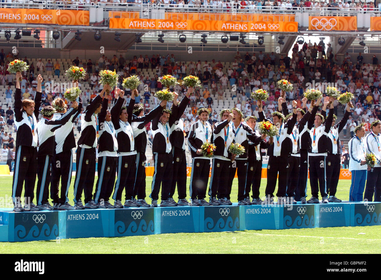Football olympics olympicathens2004 olympicathens2004 hi-res stock ...