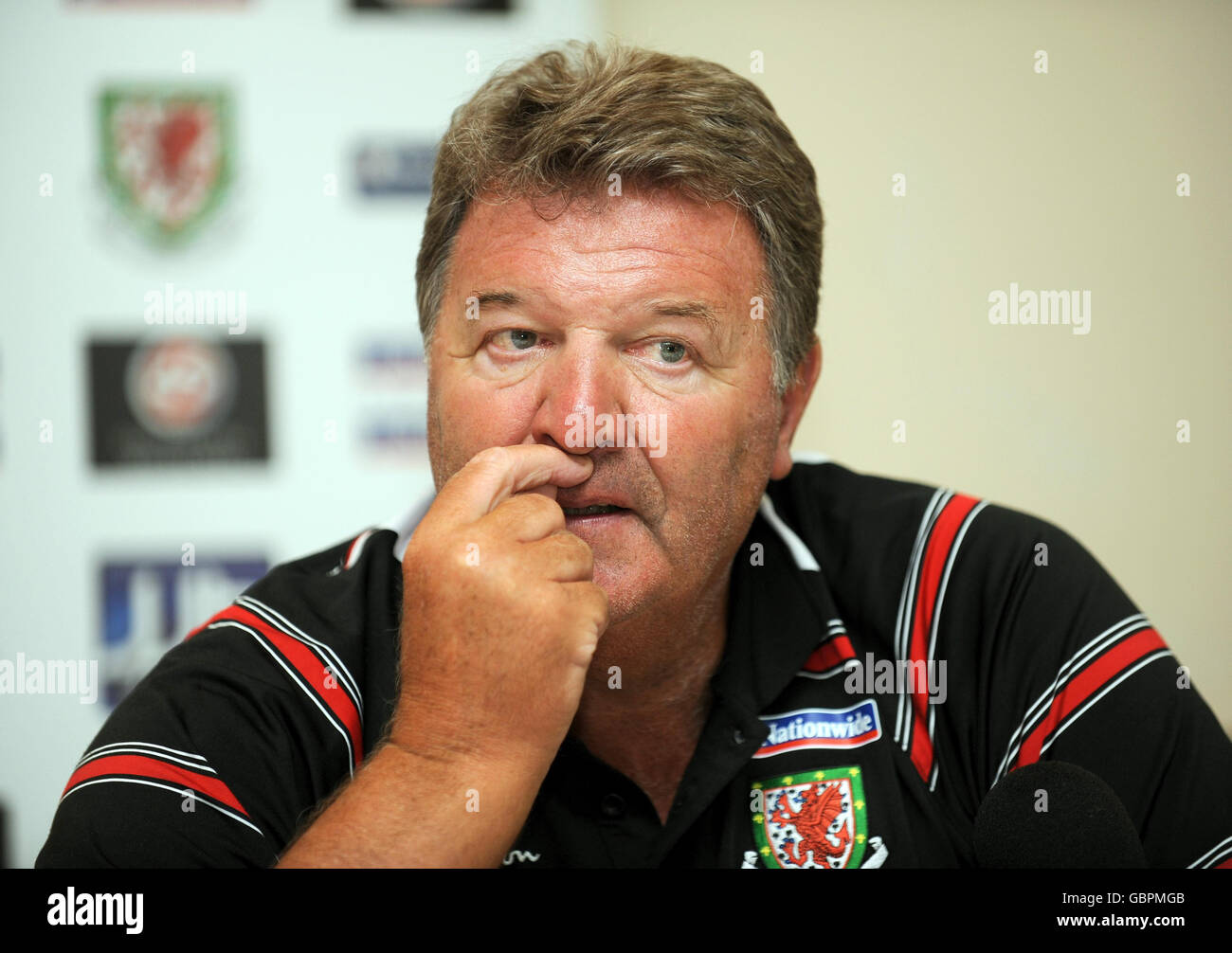 Soccer - FIFA World Cup 2010 - Qualifying Round - Group Four - Azerbaijan v Wales - Press ...