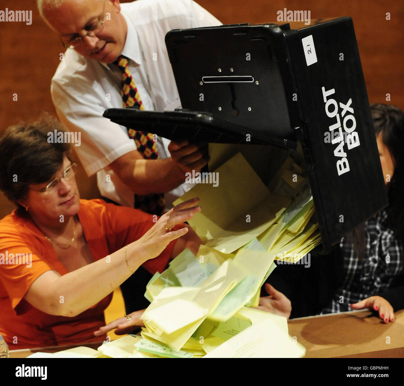 Local and European elections 2009 Stock Photo - Alamy