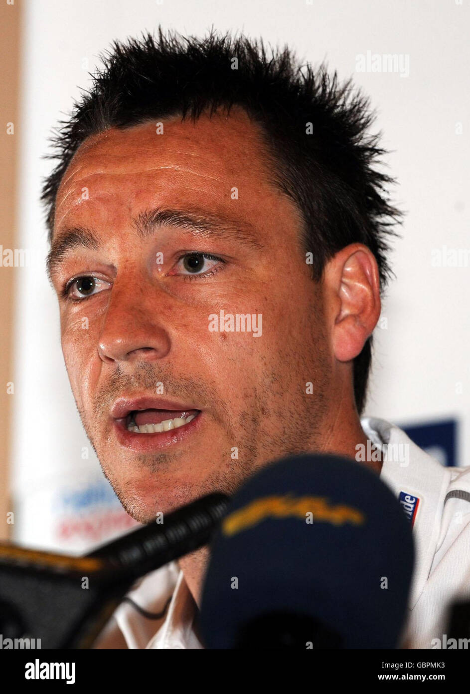 England captain John Terry during a press conference at The ...