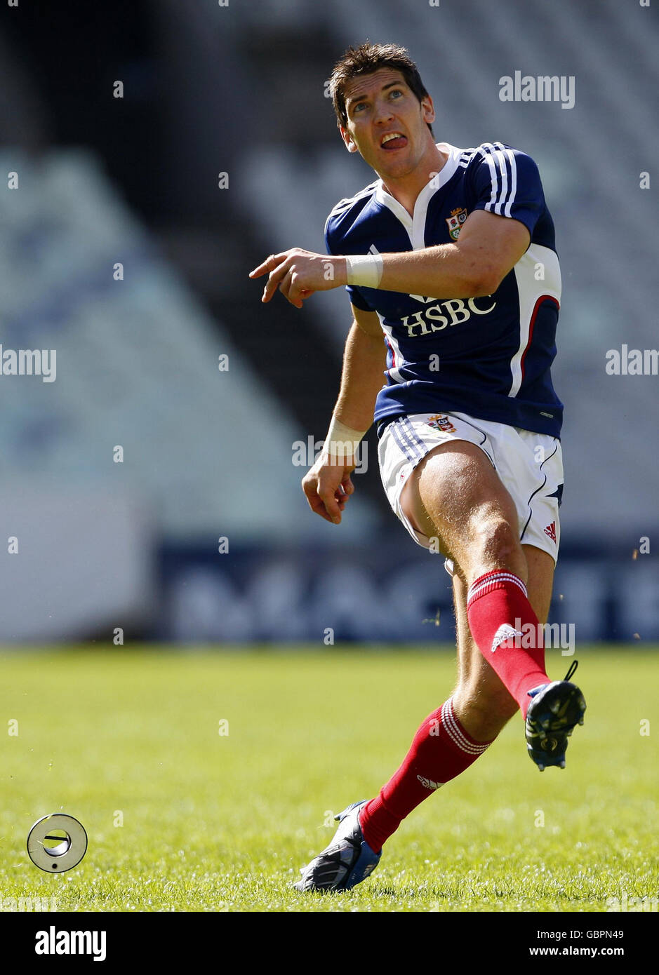 British irish lions james hook vodacom stadium hi-res stock photography ...