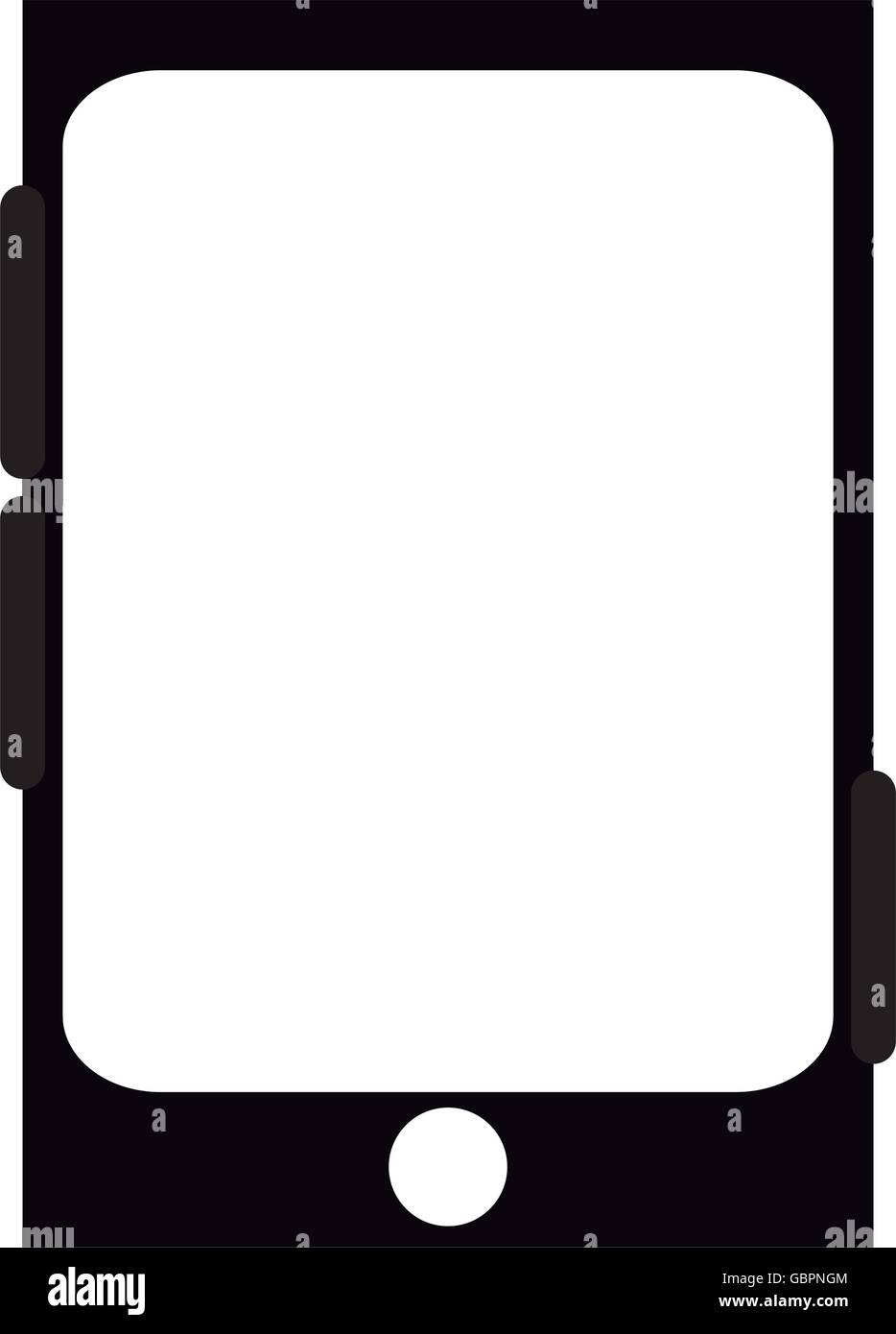 cellphone with touchscreen icon Stock Vector Image & Art - Alamy
