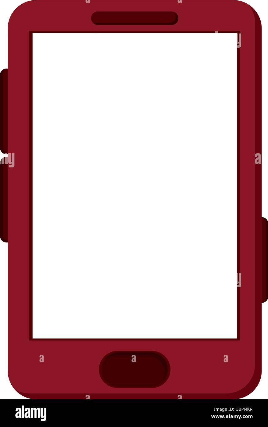 cellphone with touchscreen icon Stock Vector Image & Art - Alamy