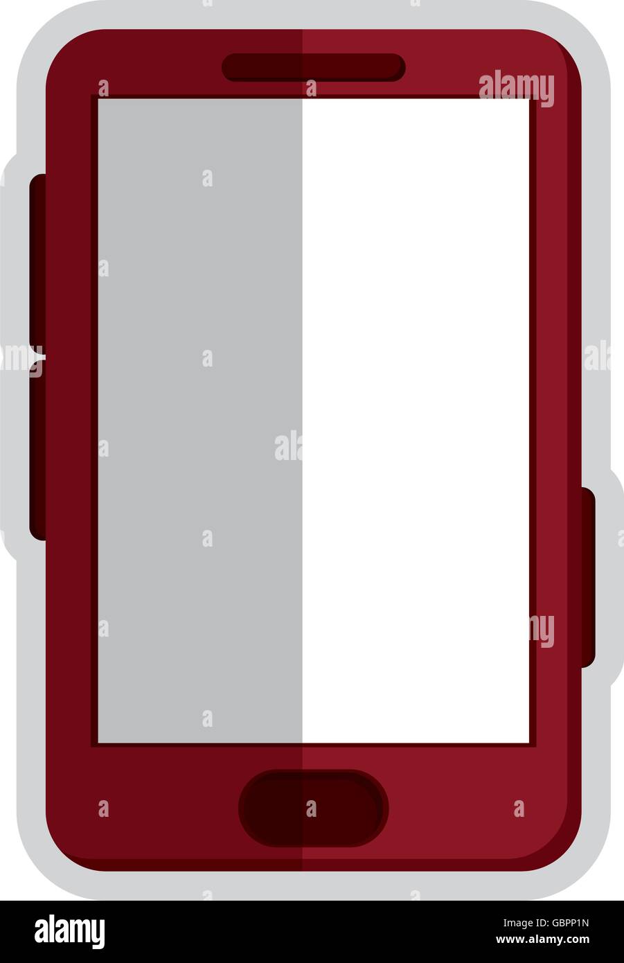 cellphone with touchscreen icon Stock Vector Image & Art - Alamy