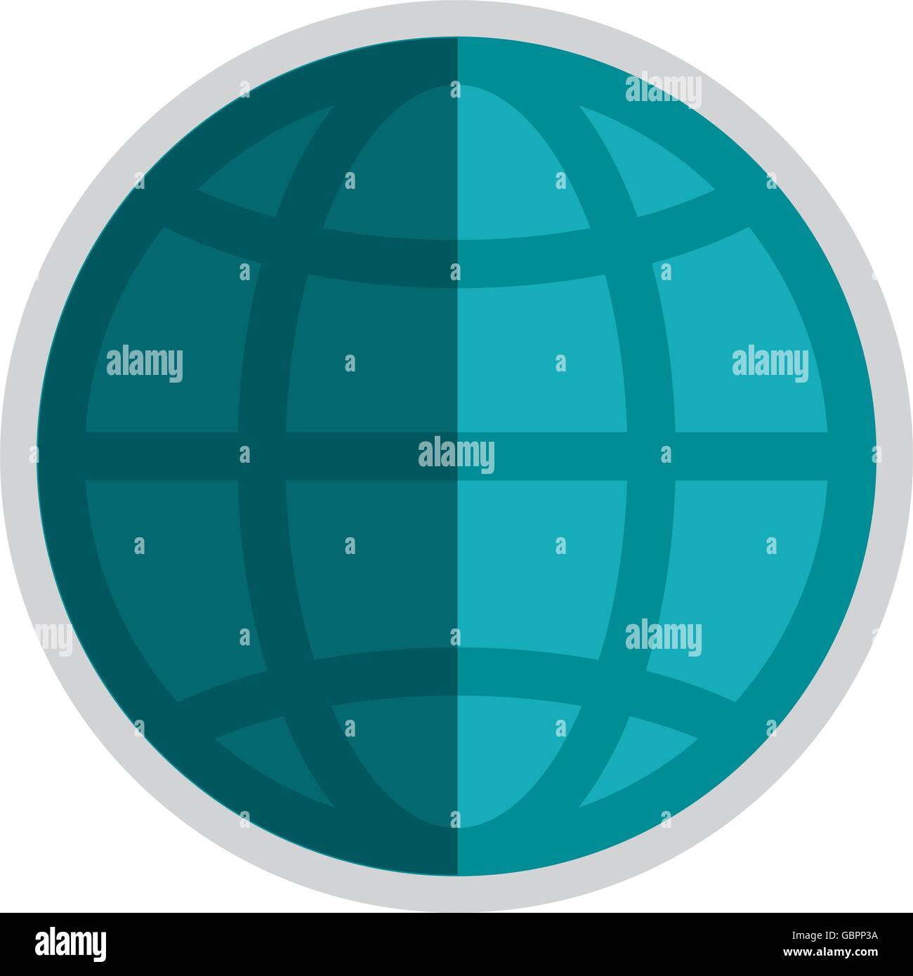 earth globe diagram icon Stock Vector Image & Art - Alamy