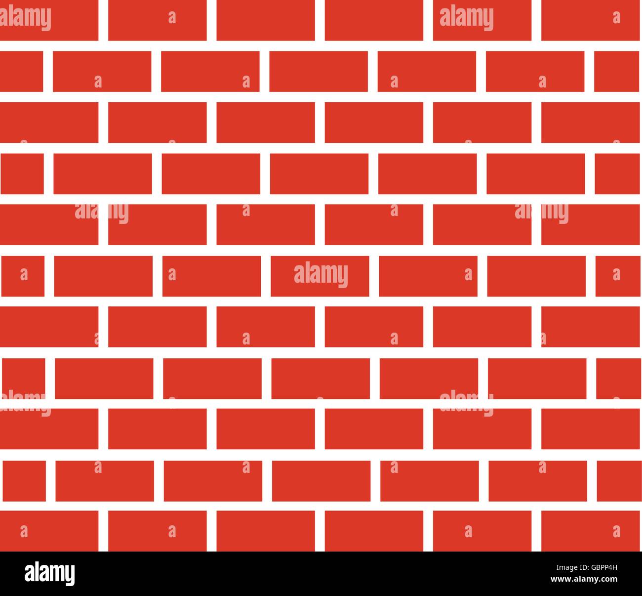 red brick wall icon Stock Vector Image & Art - Alamy