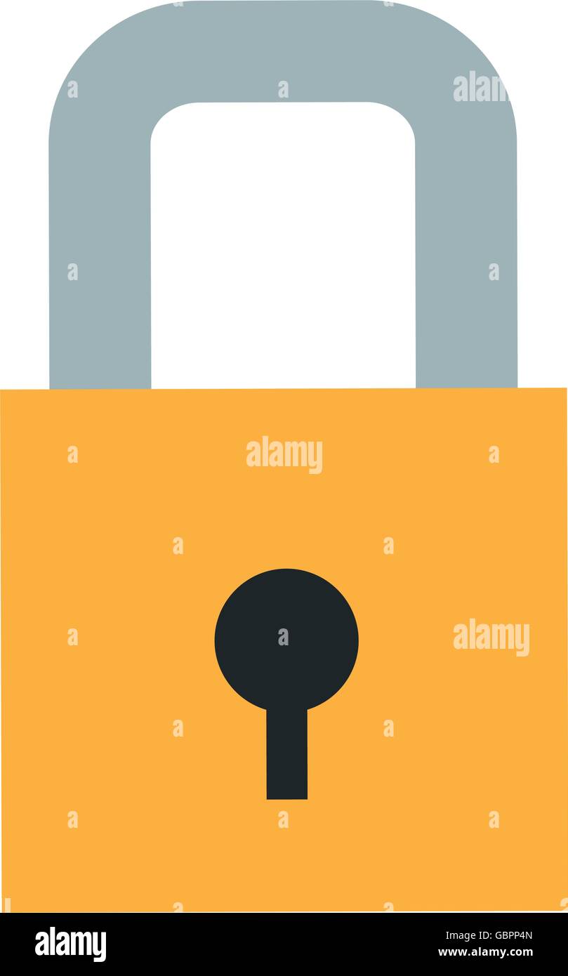 safety lock icon Stock Vector Image & Art - Alamy