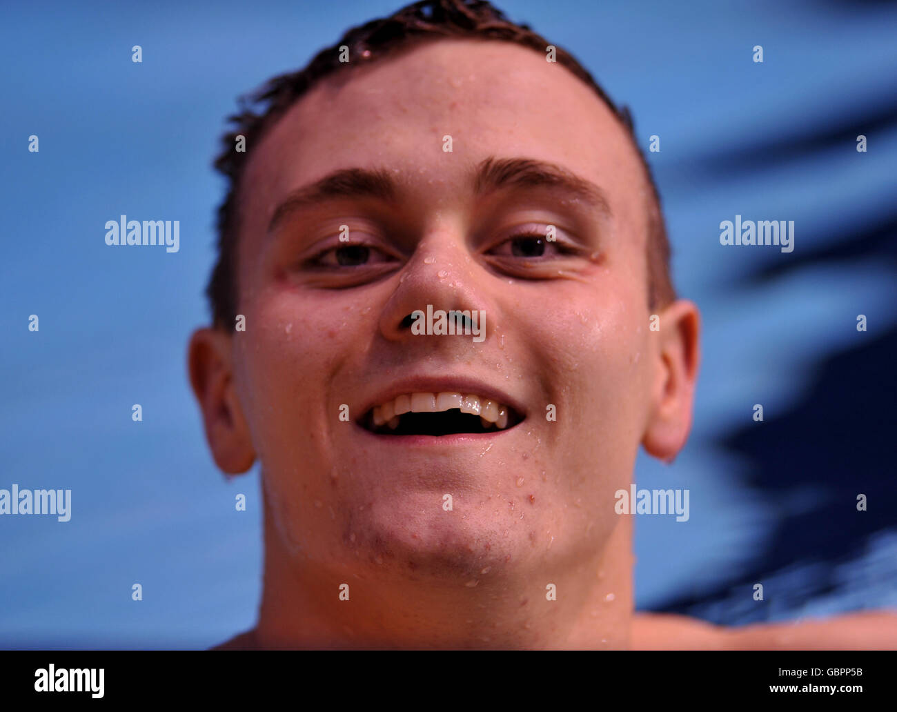 Nova Centurion's Sam Hynd smiles after he competes in the men's 100m ...