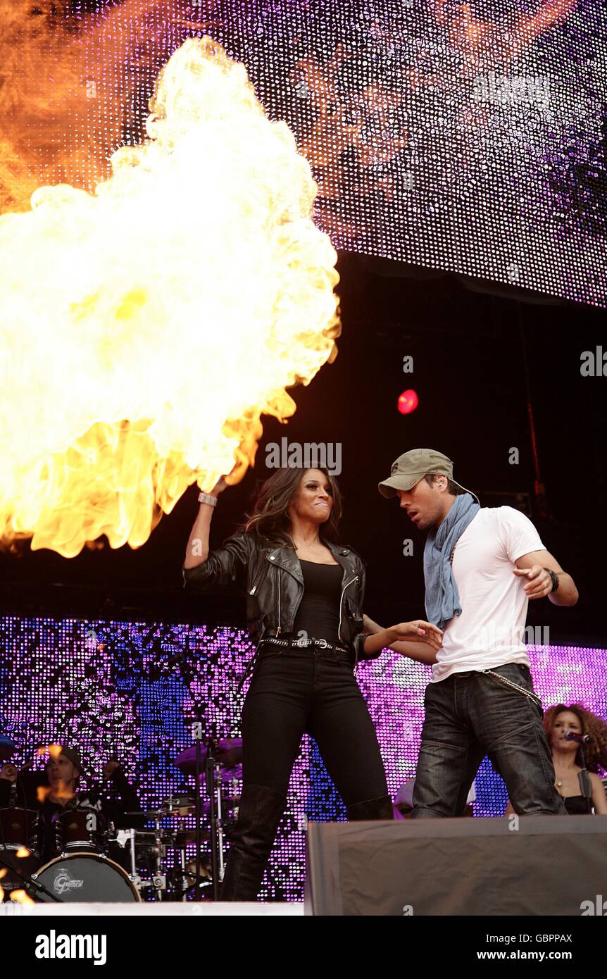 Capital 95.8 Summertime Ball 2009 - London Stock Photo - Alamy