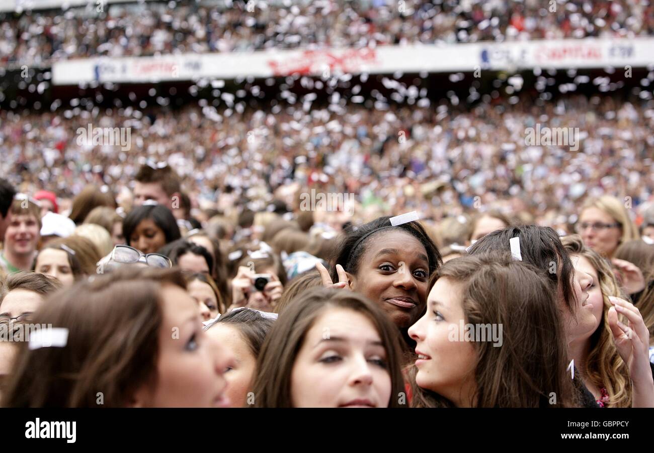 The crowd during Capital 95.8 Summertime Ball with Barclaycard at the ...