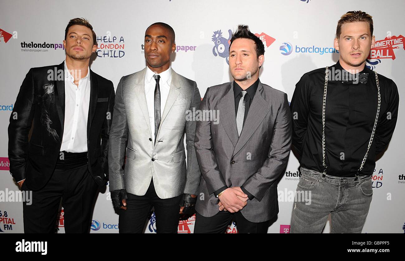 Capital 95.8 Summertime Ball 2009 - London Stock Photo - Alamy