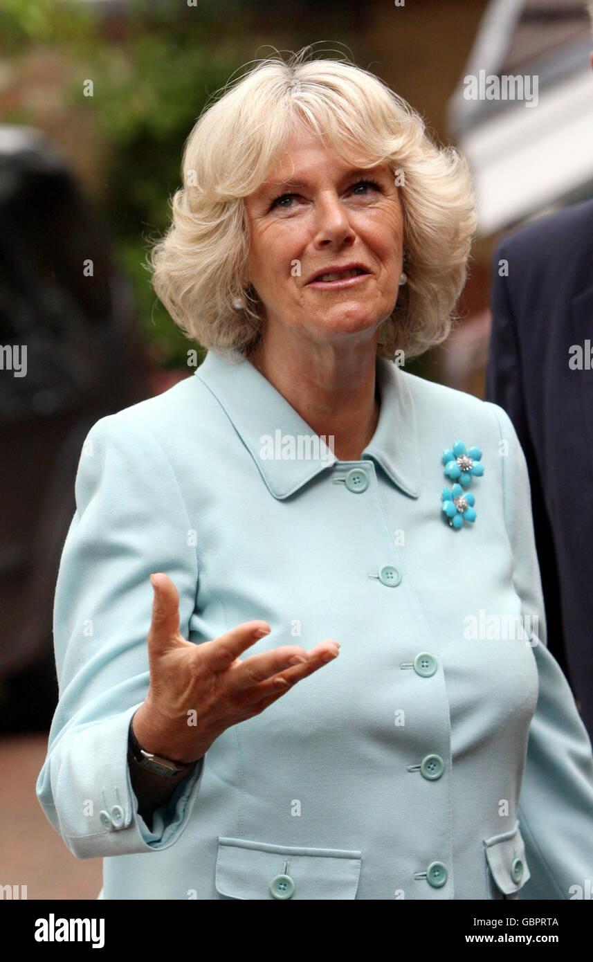 The Duchess of Cornwall visits children at the Helen & Douglass House in Oxford Stock Photo - Alamy