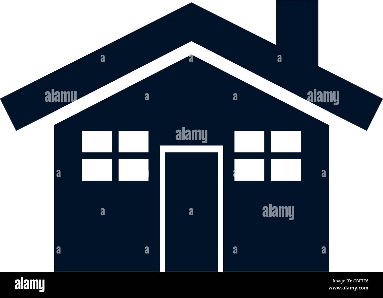 house pictogram icon Stock Vector Image & Art - Alamy