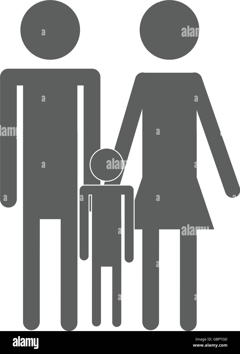 conventional family icon Stock Vector Image & Art - Alamy