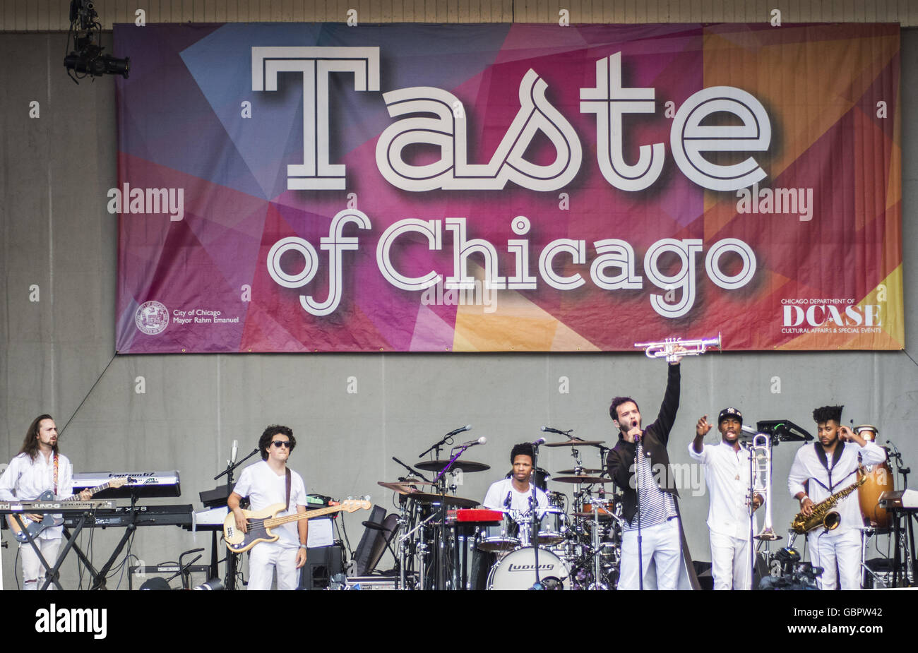 July 6, 2016 - Taste of Chicago, one of Chicago's favorite festivals ...