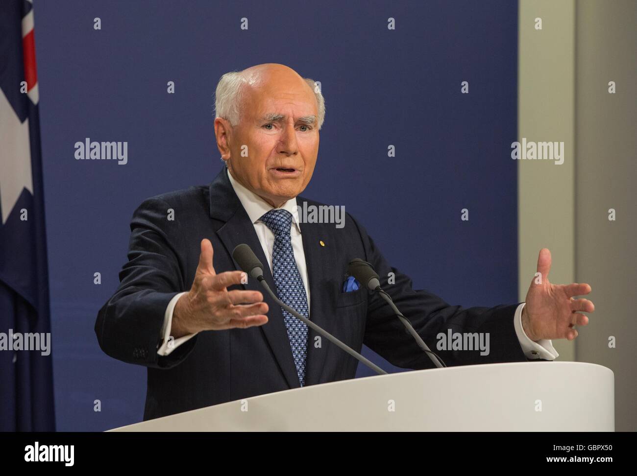 Sydney, Australia. 7th July, 2016. Former Australian prime minister ...