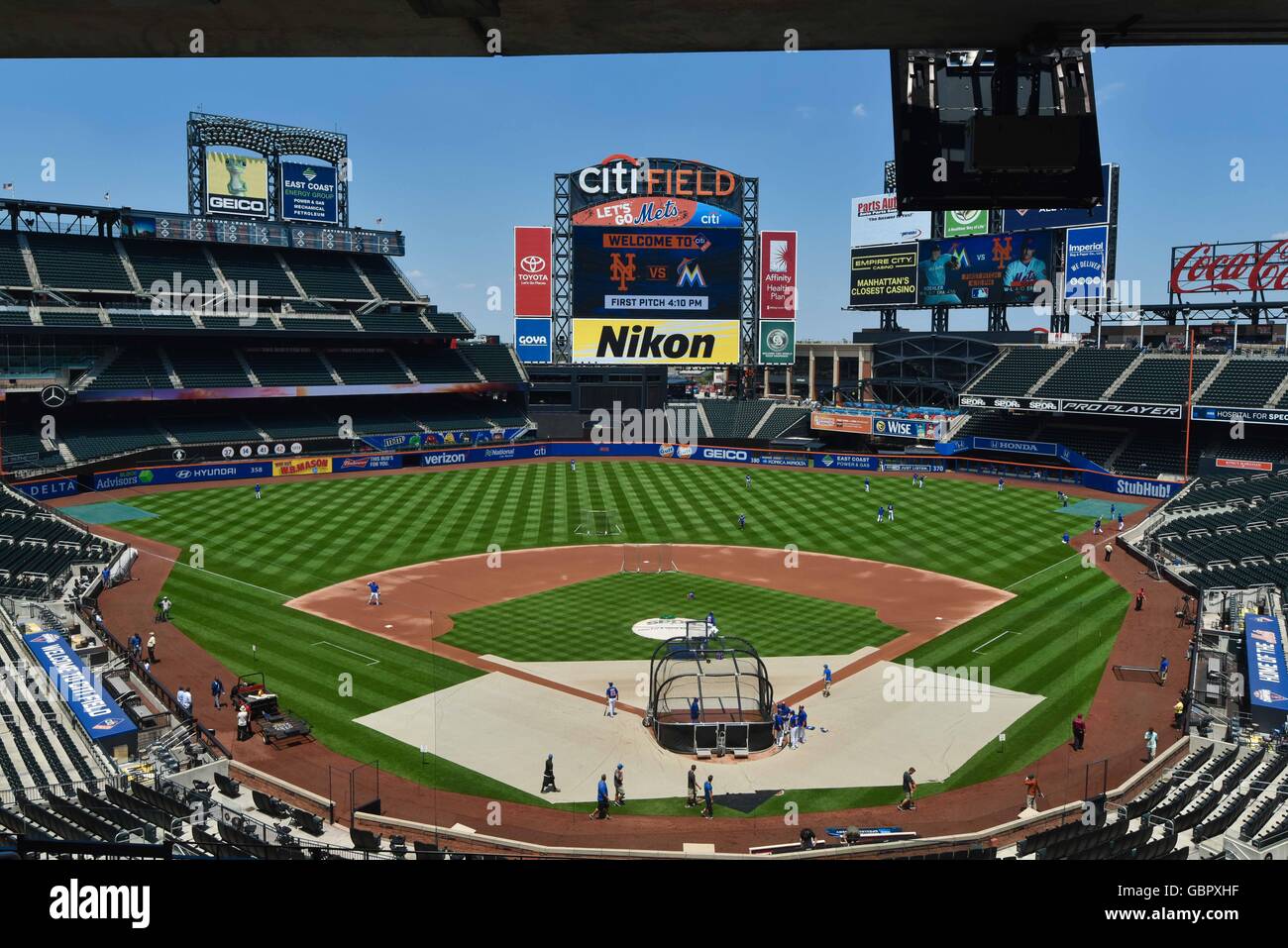 Flushing, New York, USA. 4th July, 2016. Citi Field MLB : A general ...