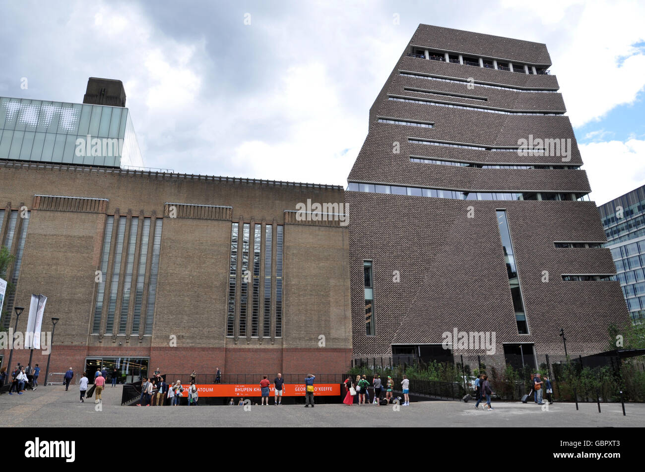 London, UK. 25th June, 2016. New Tate Modern building by Swiss duo ...