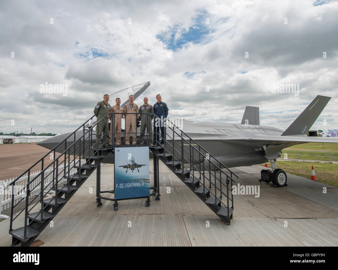 RAF Fairford, Gloucestershire, UK. 7th July, 2016. Media Day at the ...