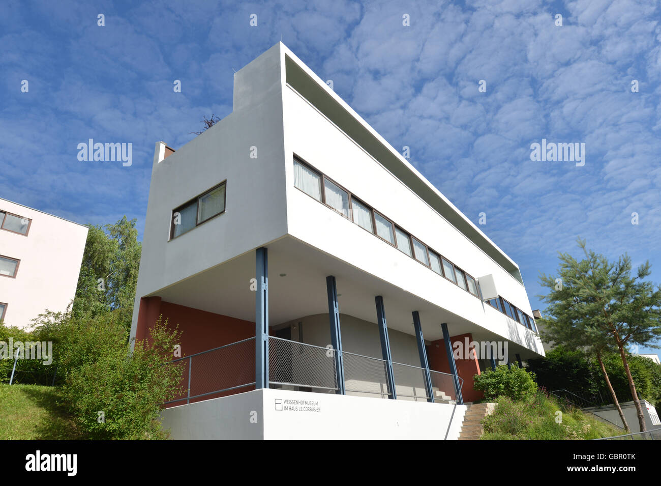 Stuttgart, Germany. 04th July, 2016. The Le Corbusier House at the ...