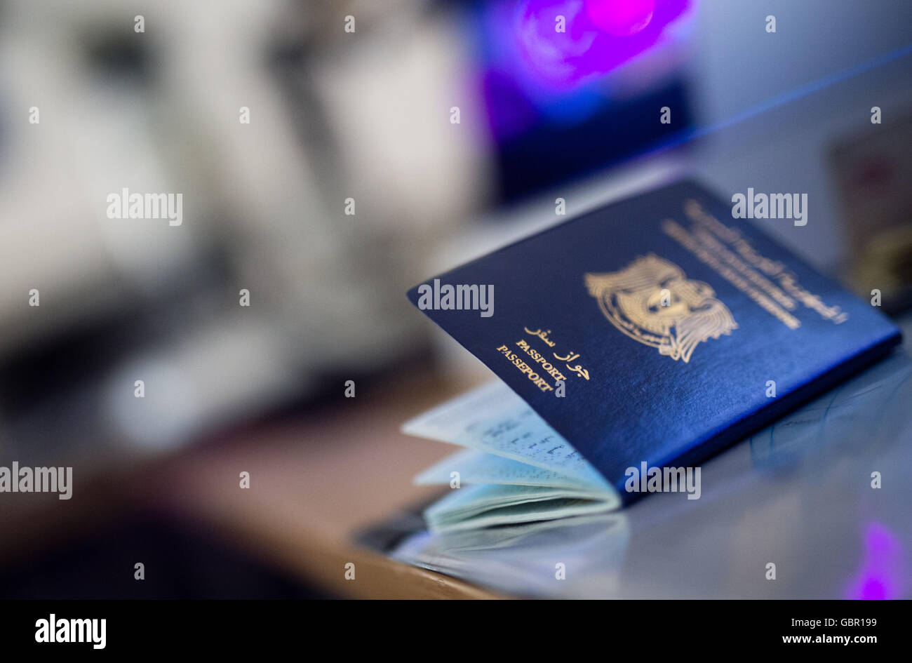 Syrian passport hi-res stock photography and images - Alamy