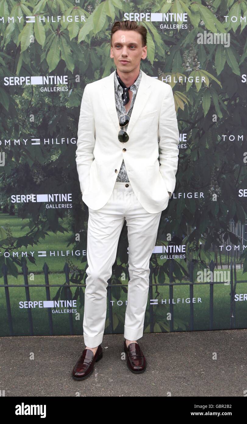 London, UK . Jamie Campbell Bower at The Serpentine Gallery Summer ...