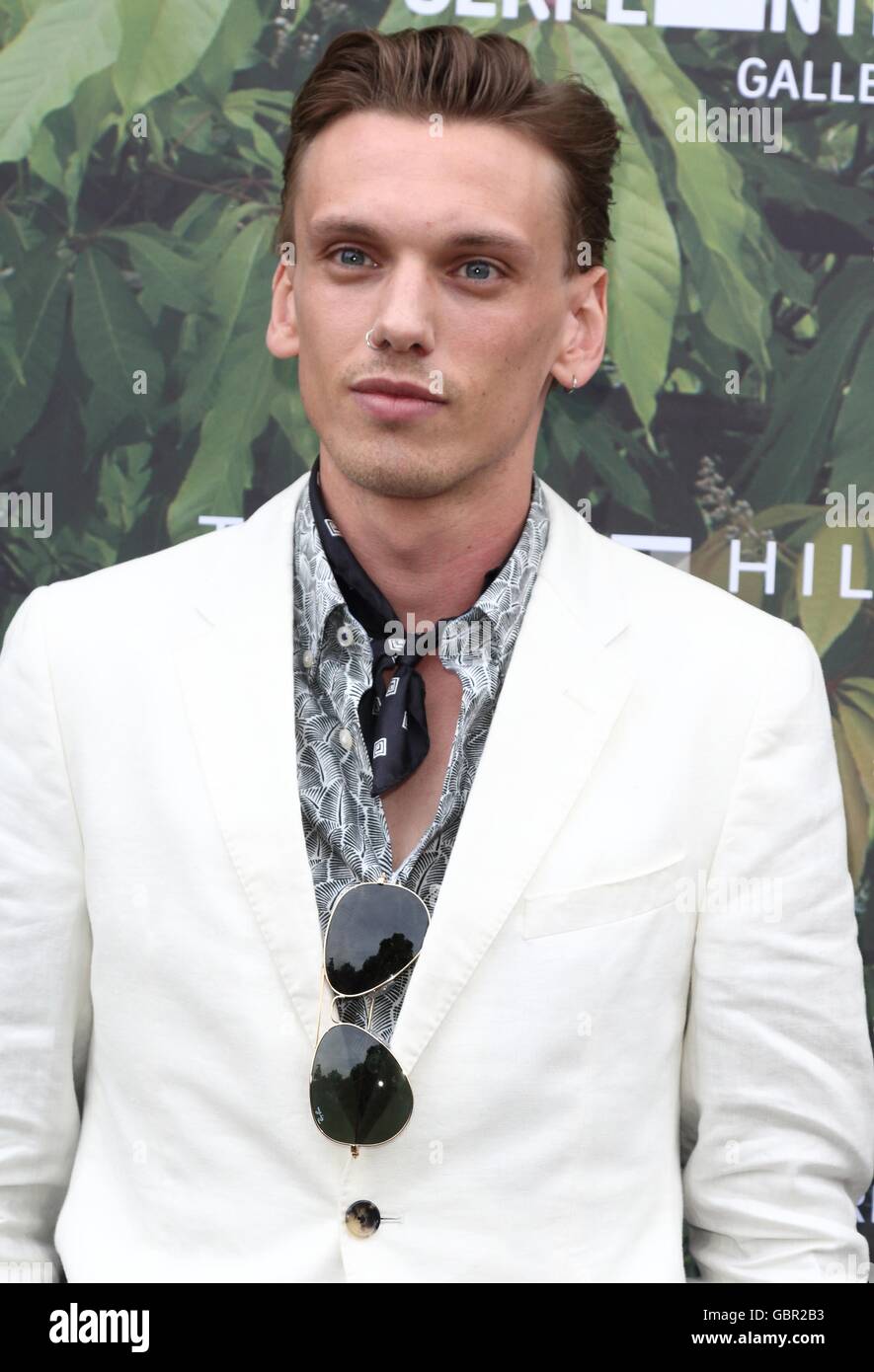 London, UK . Jamie Campbell Bower at The Serpentine Gallery Summer ...