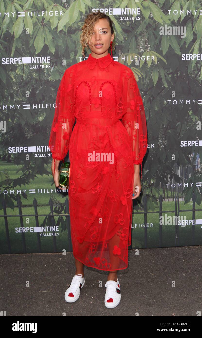 London, UK . Phoebe Collings-James at The Serpentine Gallery Summer ...