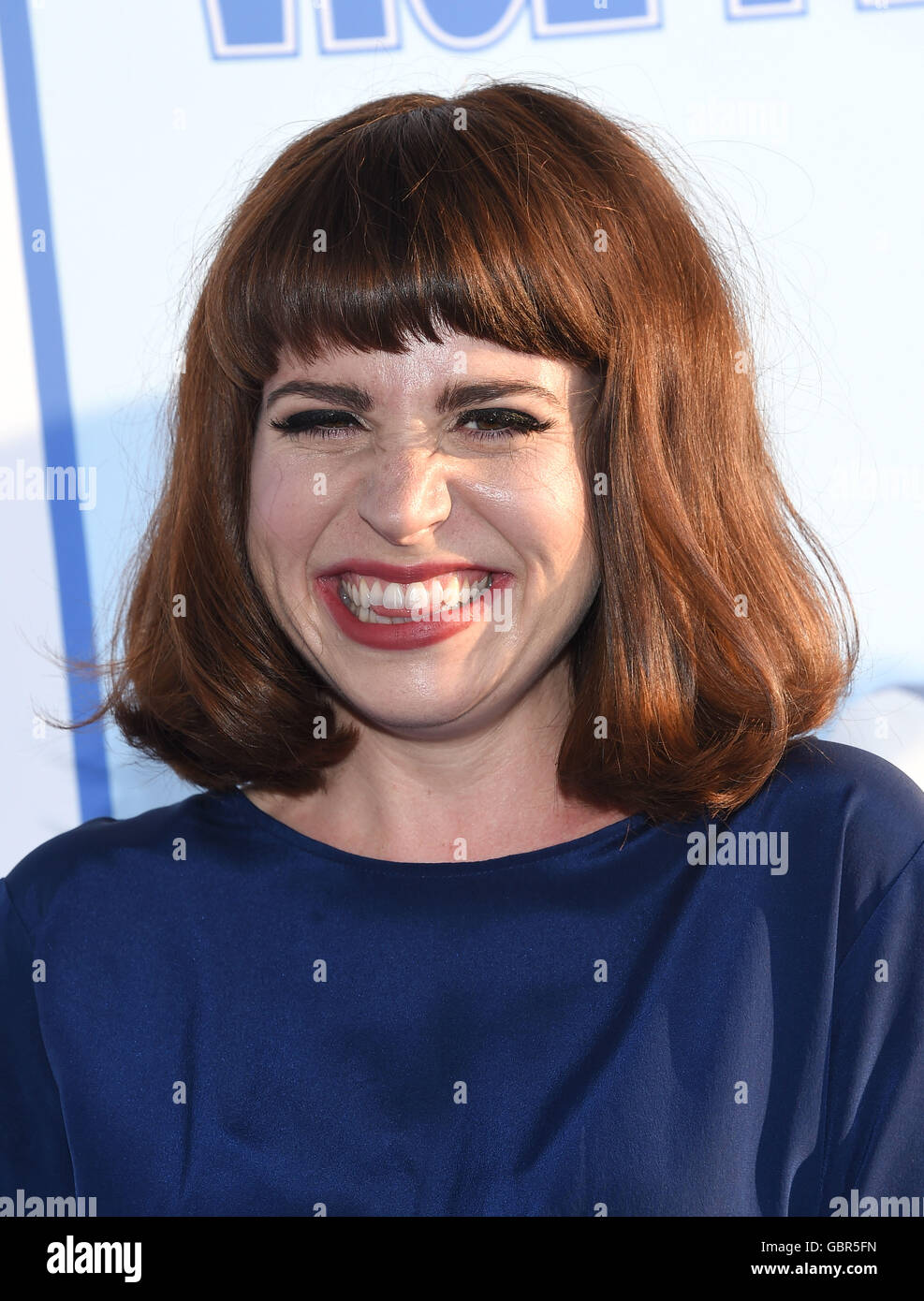 Hollywood, California, USA. 7th July, 2016. Ashley Spillers arrives for ...