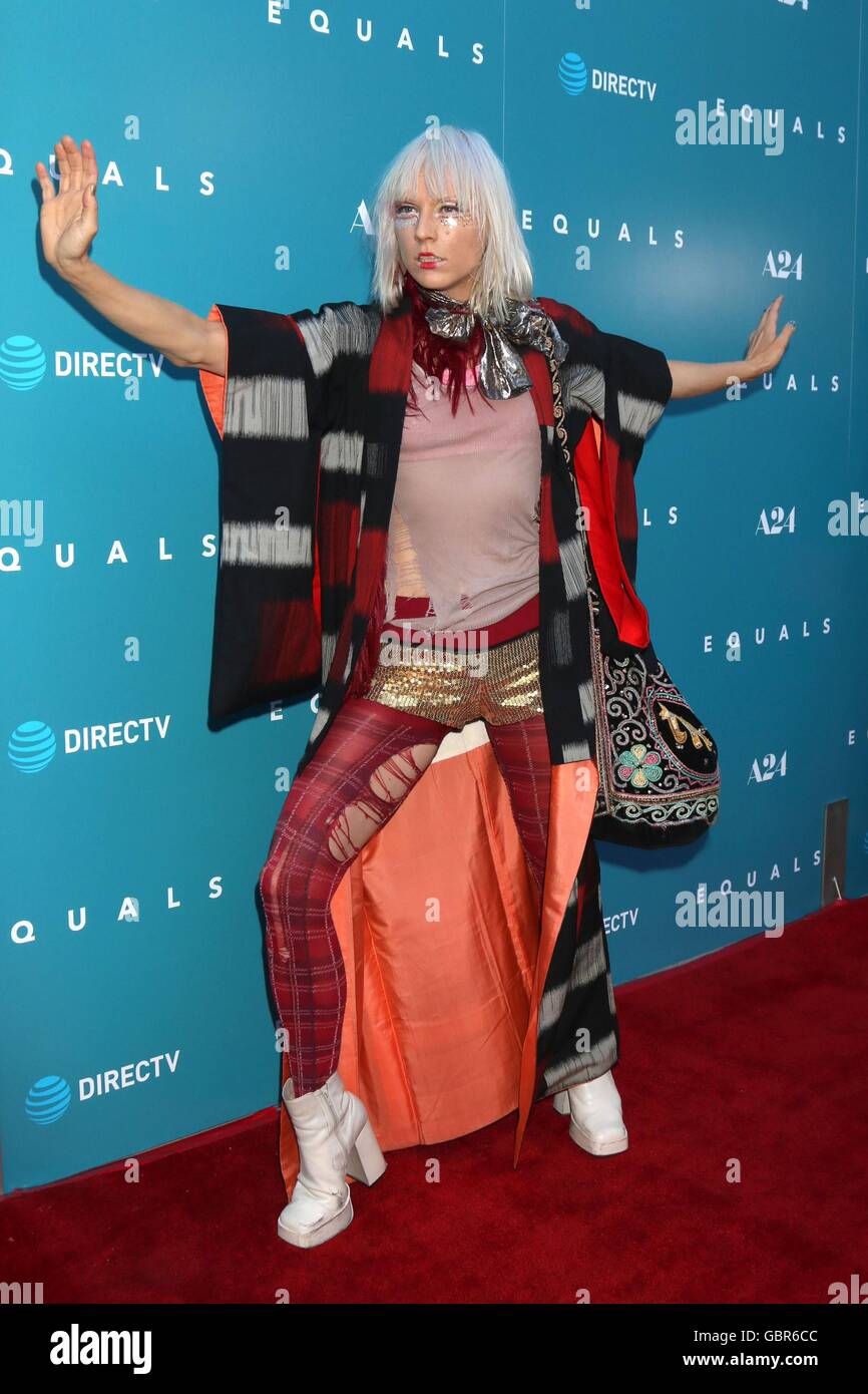 Los Angeles, CA, USA. 7th July, 2016. Kate Crash at arrivals for EQUALS ...