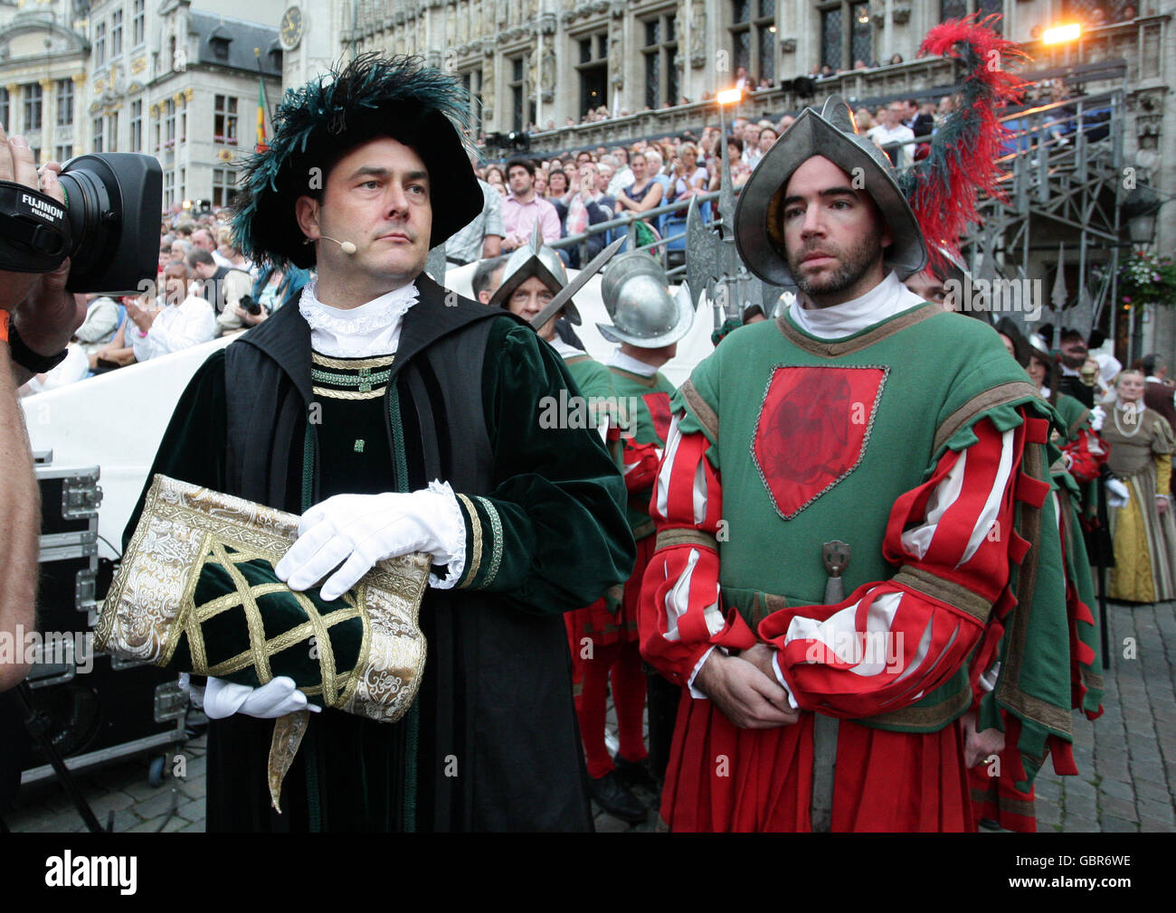 Brussels, Belgium. 7th July, 2016. Ommegang religious procession in ...