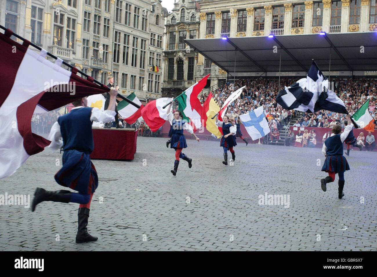 Brussels, Belgium. 7th July, 2016. Ommegang religious procession in ...
