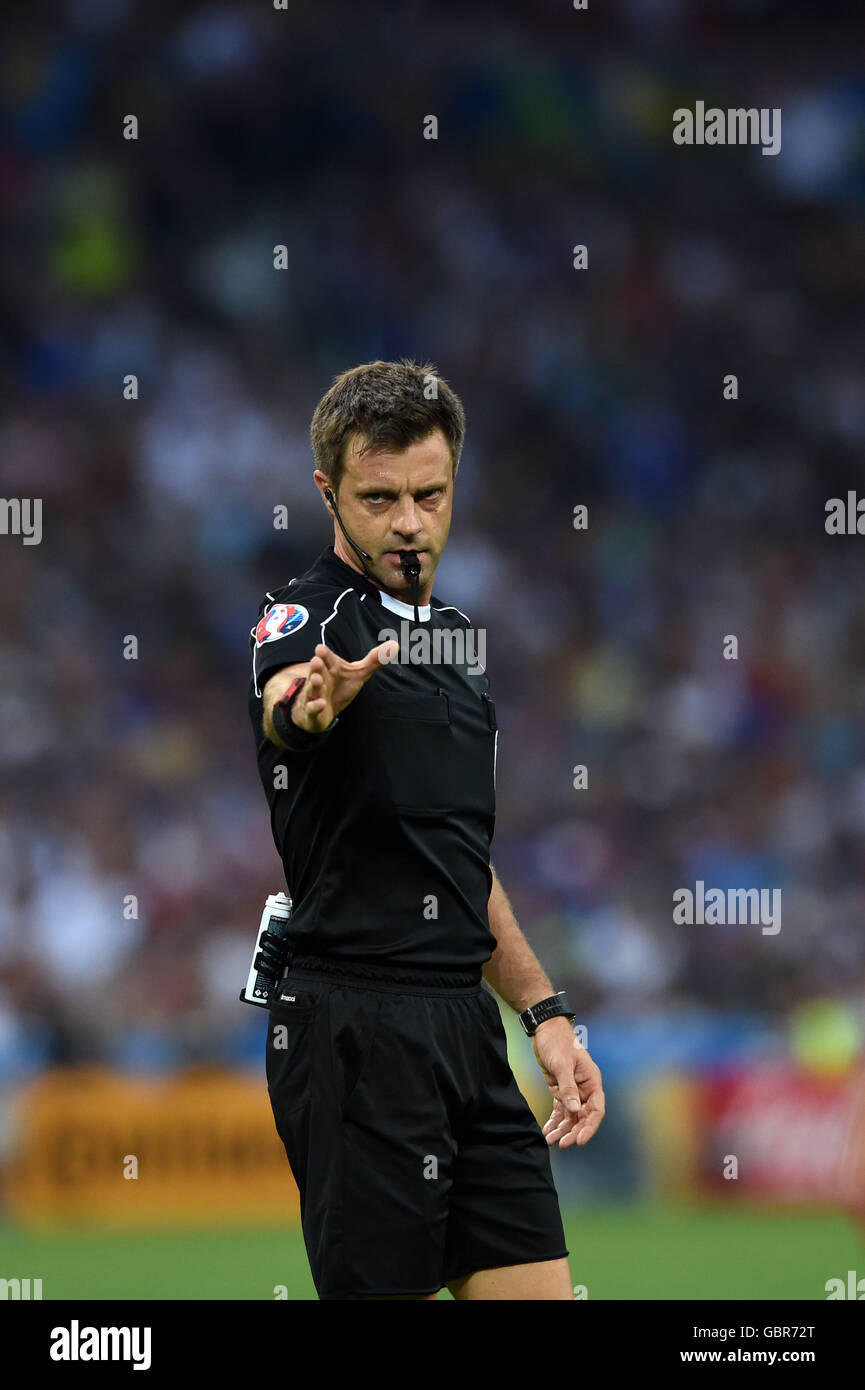 Nicola Rizzoli (Referee) ; July 07, 2016 - Football : Uefa Euro France ...