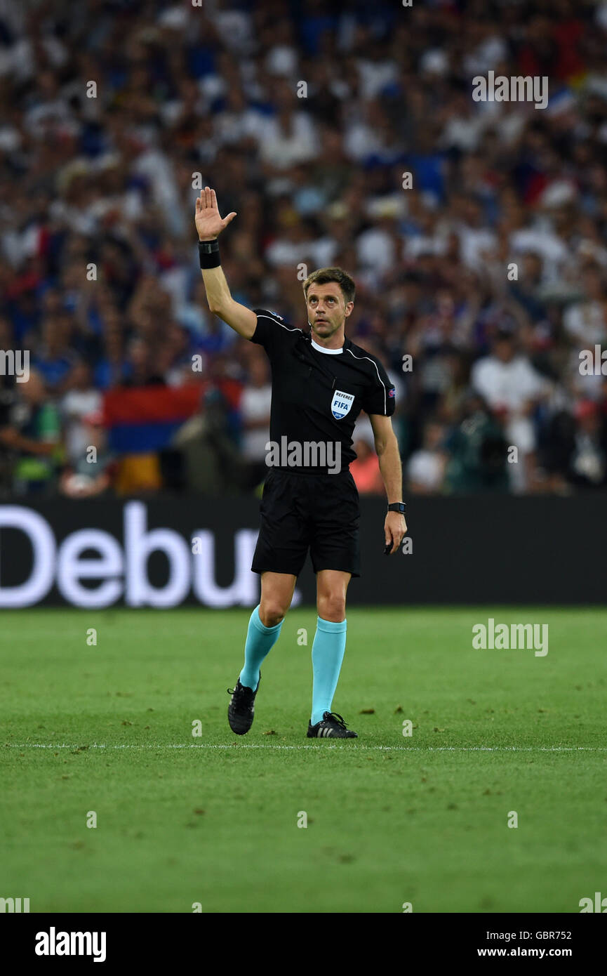 Nicola Rizzoli (Referee) ; July 07, 2016 - Football : Uefa Euro France ...