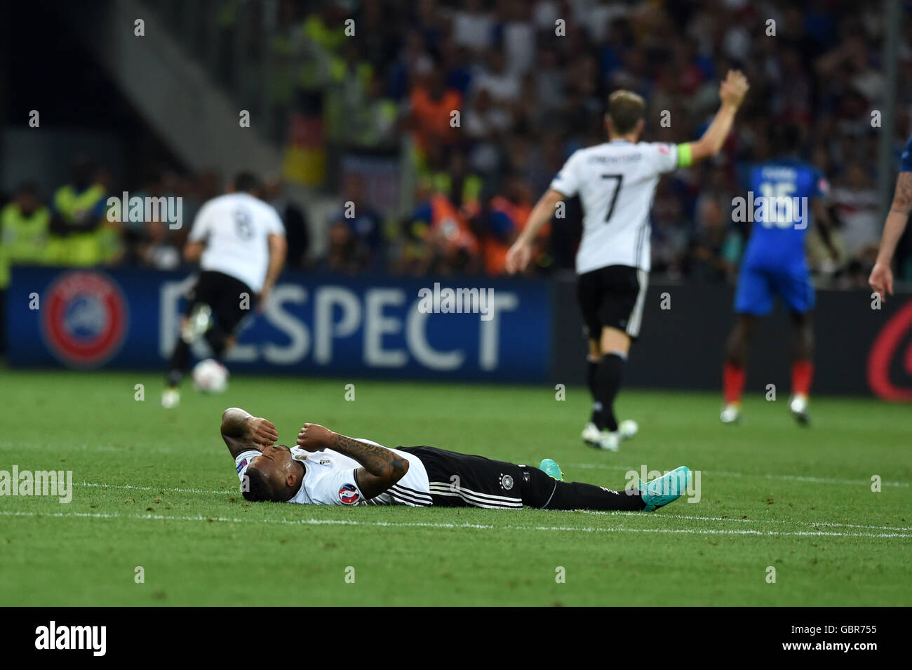 Jerome Boateng (Germany) ; July 07, 2016 - Football : Uefa Euro France ...
