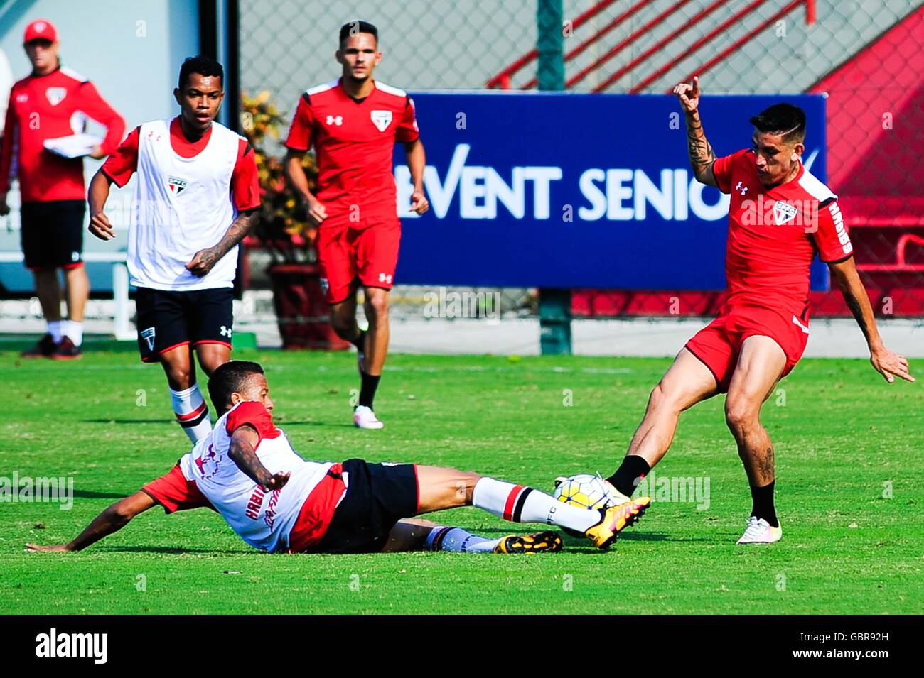 Centurion during training the S?o Paulo Football Club, held at CCT ...