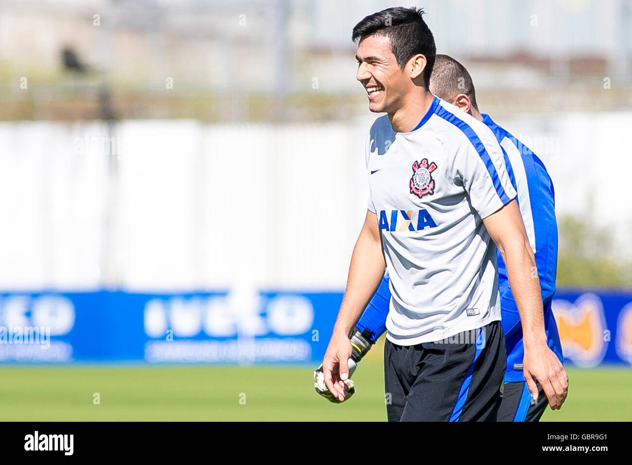 Balbuena during Corinthians' training held at CT Joaquim Grava, East ...