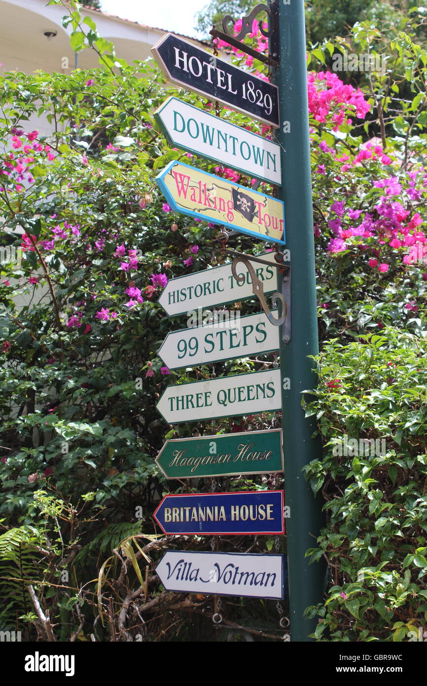 Tropical signs hi-res stock photography and images - Alamy